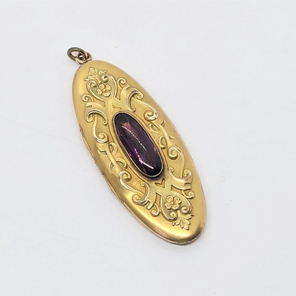 Large Oval Locket - Etsy
