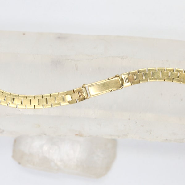 18k Solid Gold Watch Band - Etsy