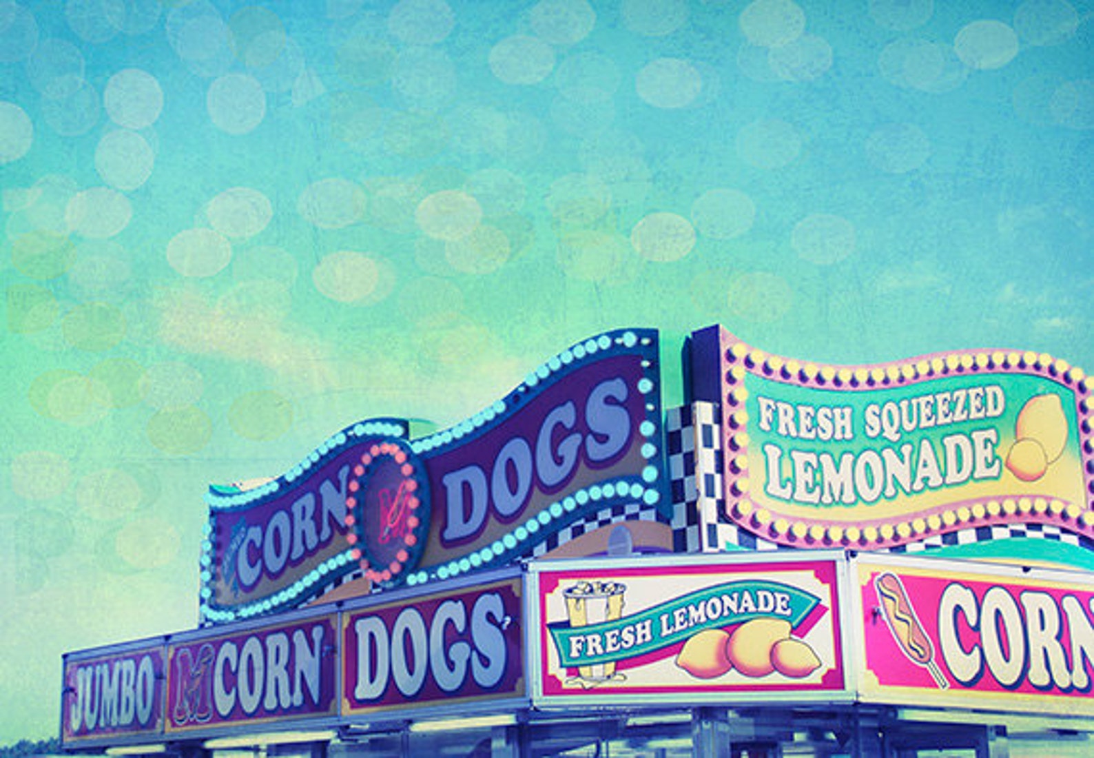 Carnival Corn Dog Photography Print, Whimsical Surreal Photography Wall ...