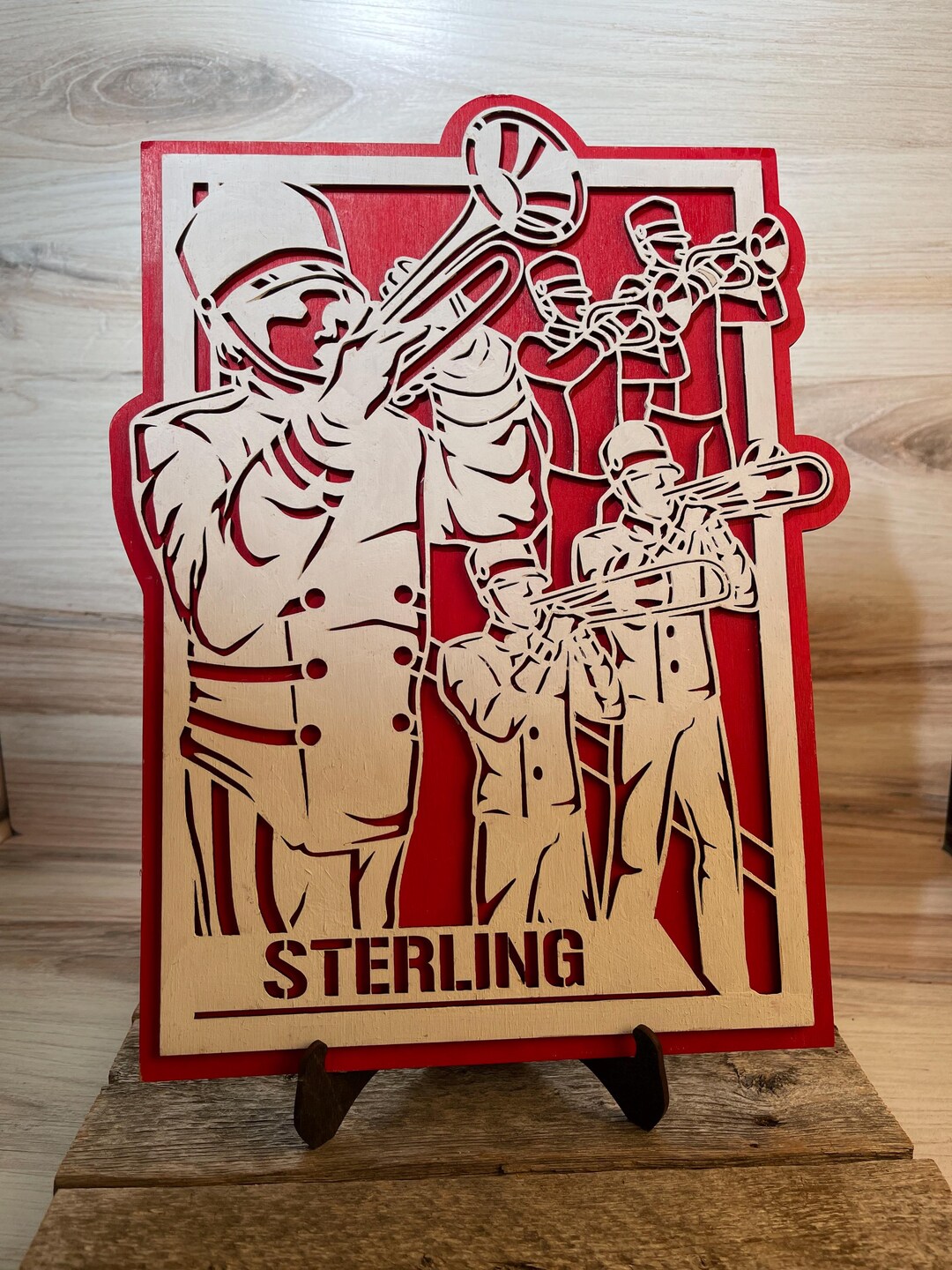 Personalized Marching Band Plaque Brass Instruments Trumpet Trombone ...