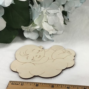Baby Wood Cutouts, Craft Projects, Babies Cut Outs, Wood Baby, Shower ...