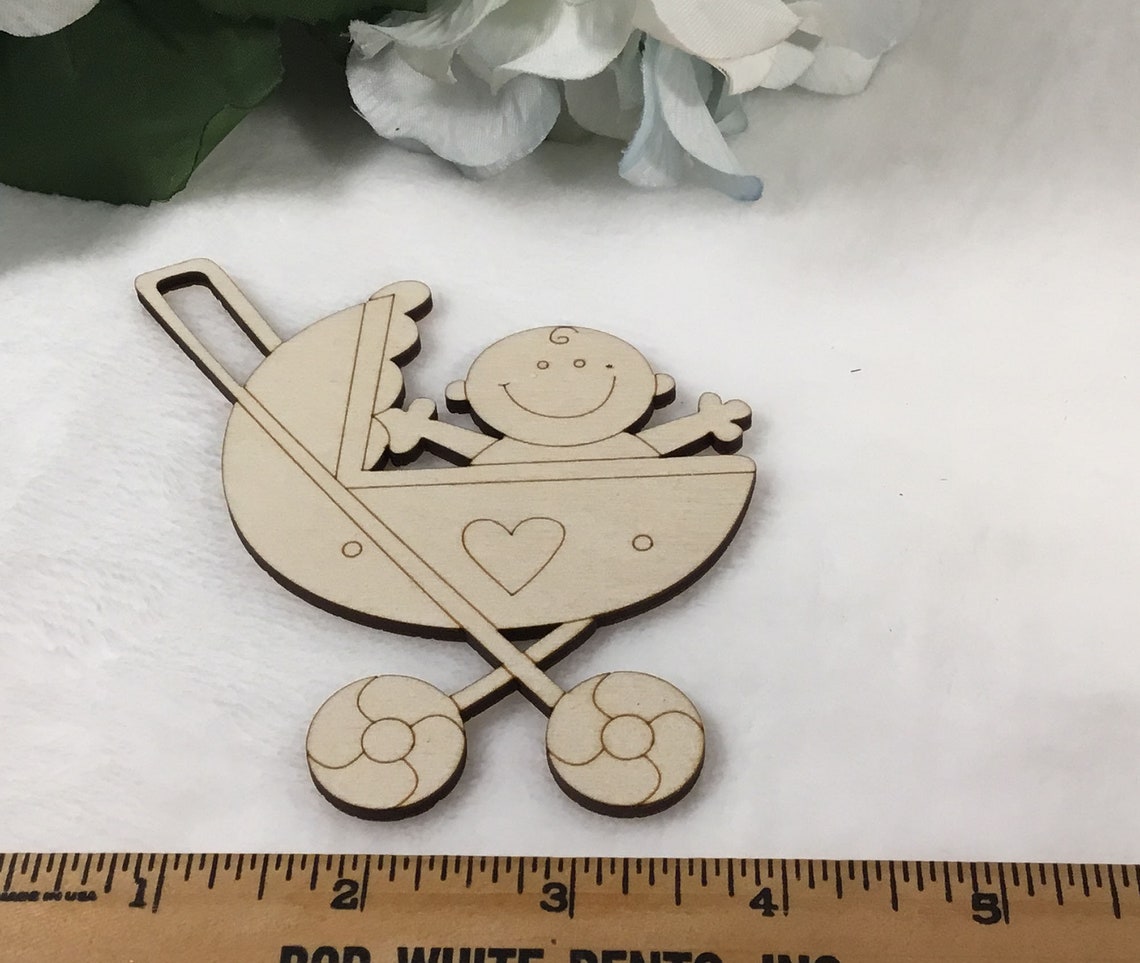 Baby Wood Cutouts Craft Projects Babies Cut Outs Wood Baby | Etsy