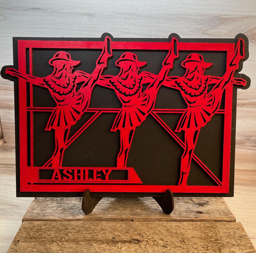 Personalized Dance Team Plaque, Custom Drill Team Sign, High School ...