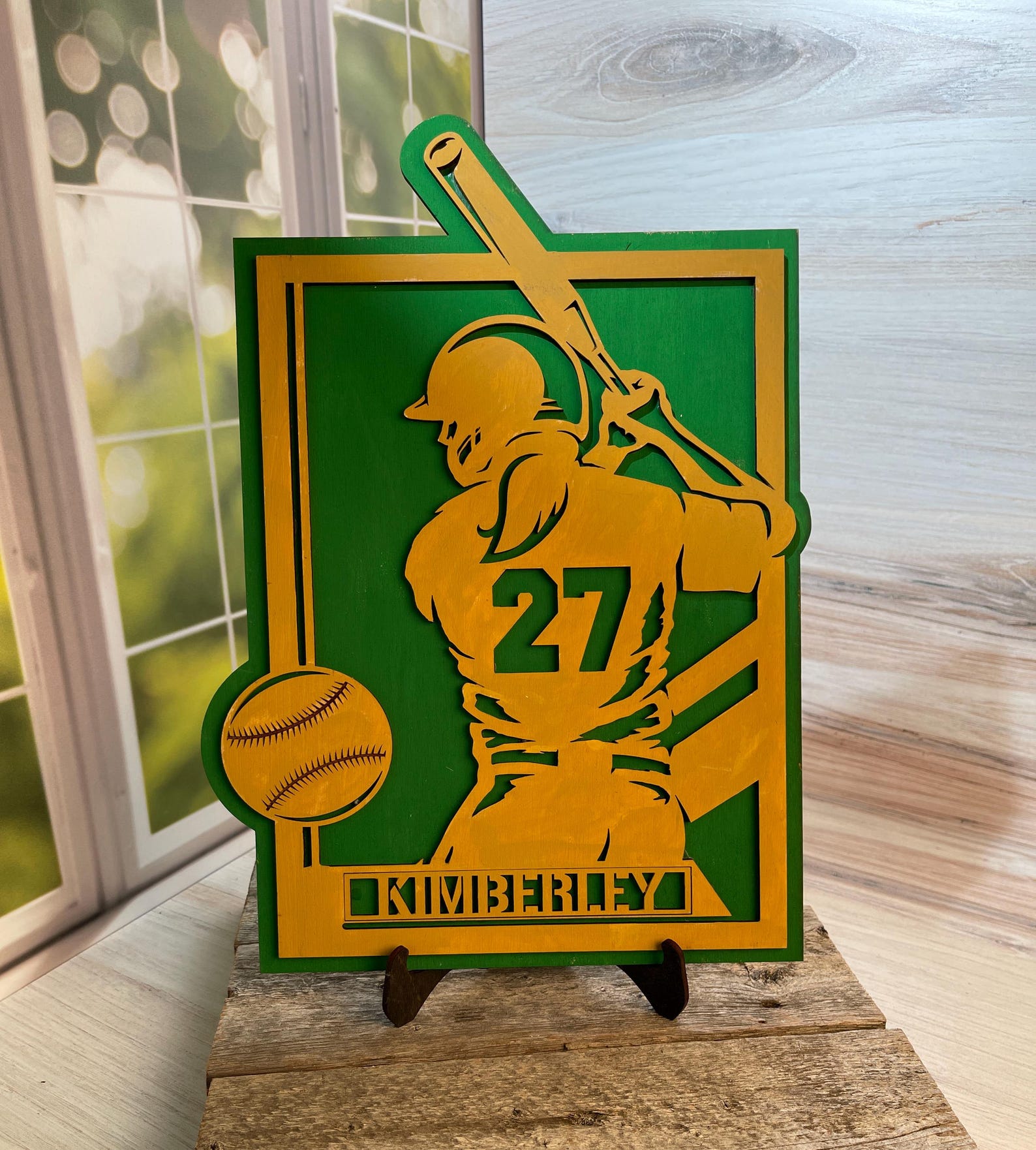 Personalized Girls Softball Plaque, Senior Softball Sign, Custom ...