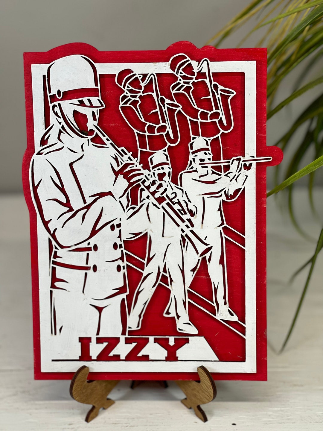 Personalized Marching Band Plaque Wind Instruments, Flute, Saxophone ...