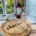 Engraved Cutting Board, Round Cutting Board, Wood Cutting Board, Cheese ...
