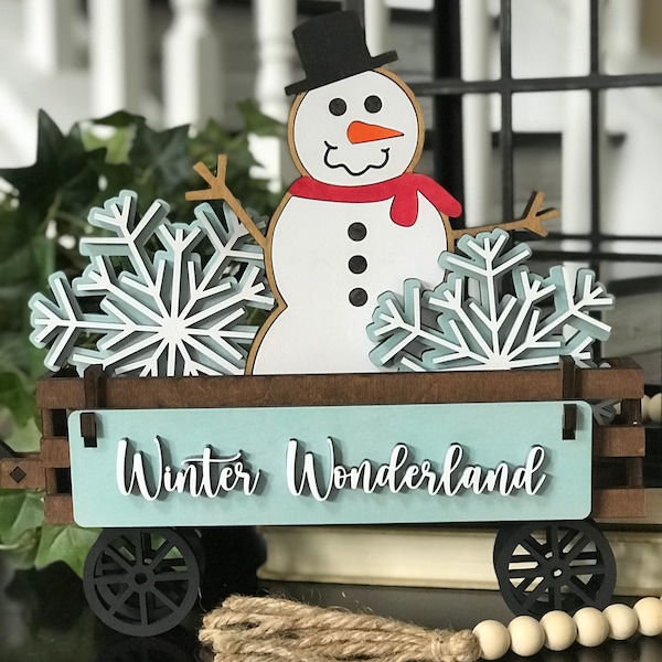 Crate Snowman - Etsy