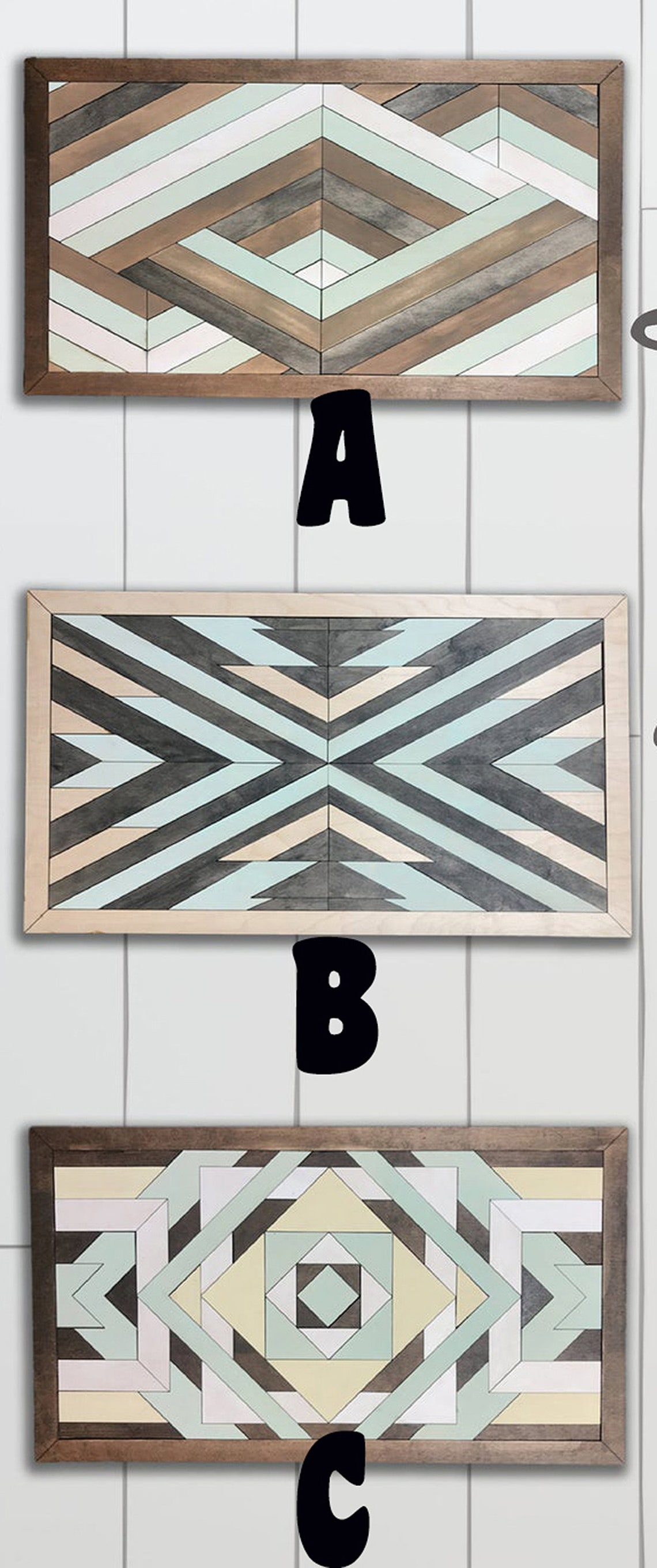 Wood Quilt Block Kit 3 Patterns to Choose From DIY Home - Etsy