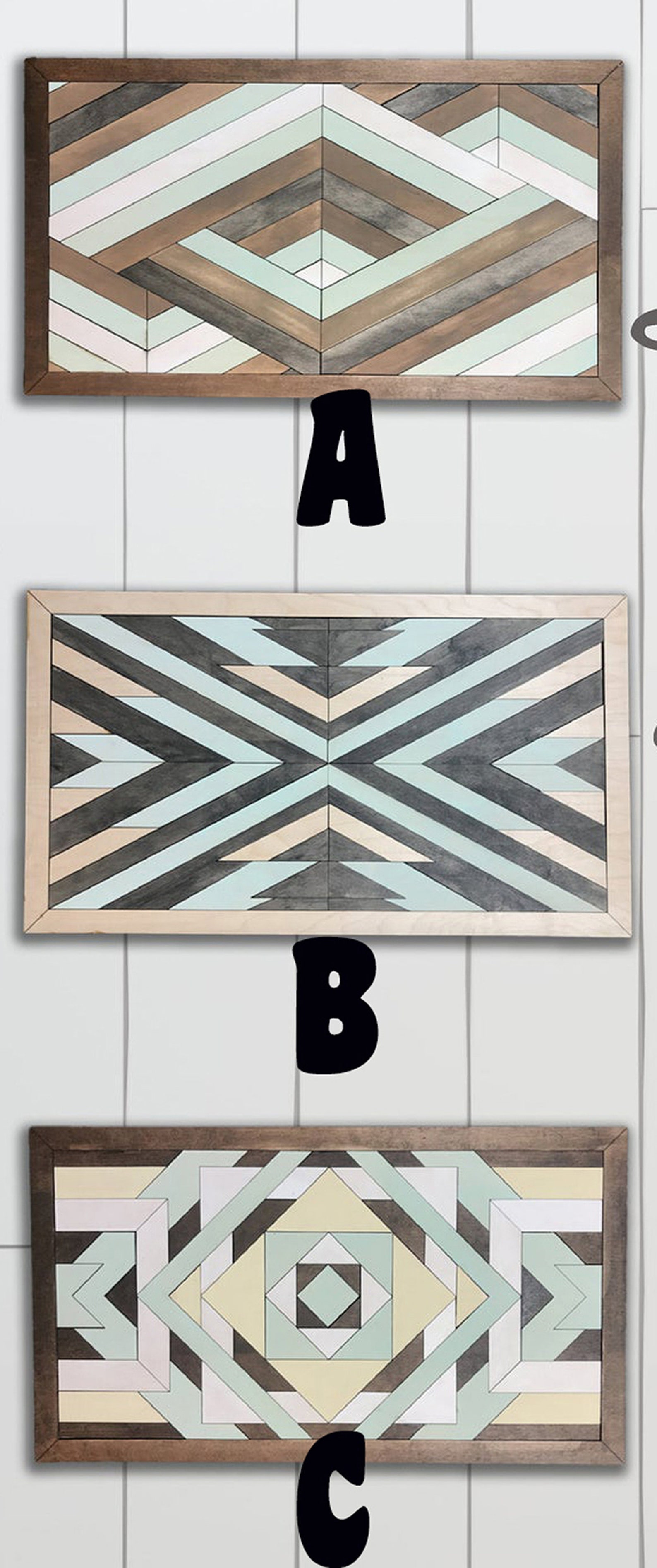 Wood Quilt Block Kit 3 Patterns to Choose From DIY Home - Etsy