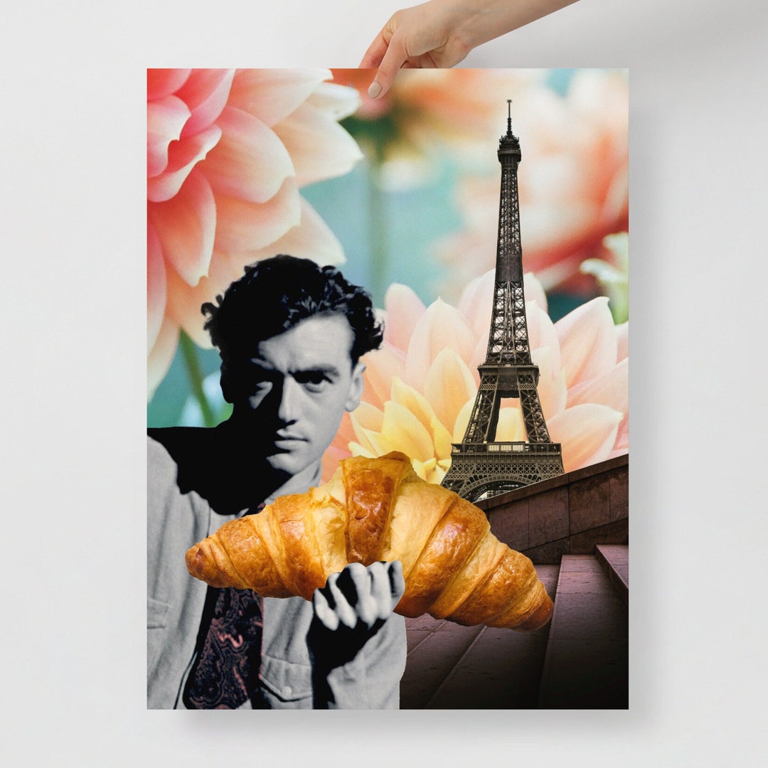 Parisian Love Fantasy "dreaming of Paris" Surreal Collage Art Print ...
