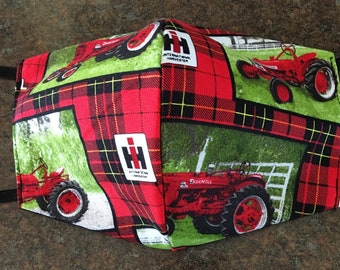 Tractor Face Mask - Etsy