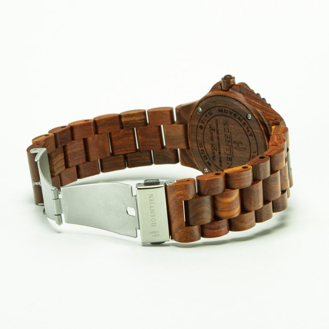 Hoentjen Dutch Design Wood Watch Bora Bora with Seiko - Etsy