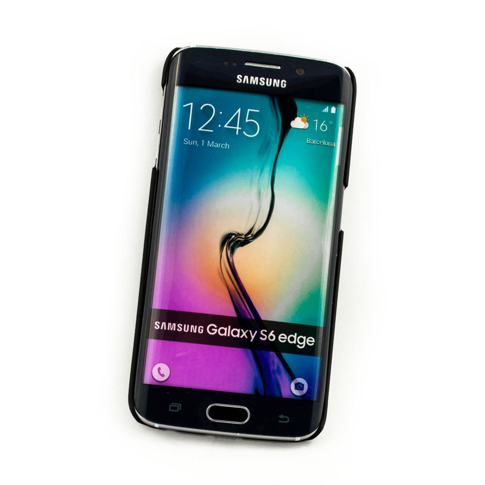 Real Dark Walnut Wood Hardcase for the Samsung Galaxy S6 Edge - Etsy