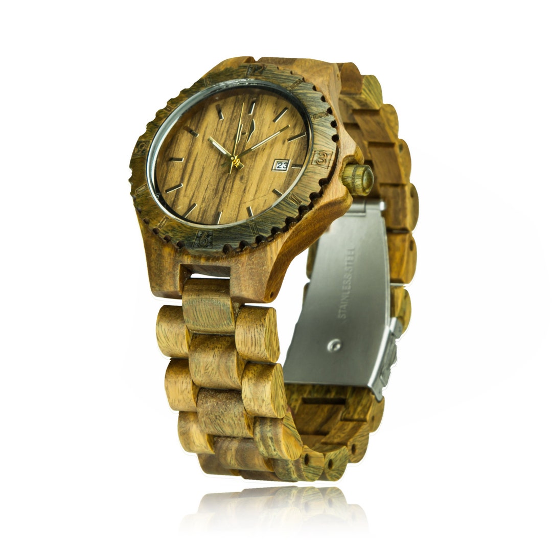 Hoentjen Dutch Design, Wood Watch - Victoria (with Seiko Movement) - Etsy
