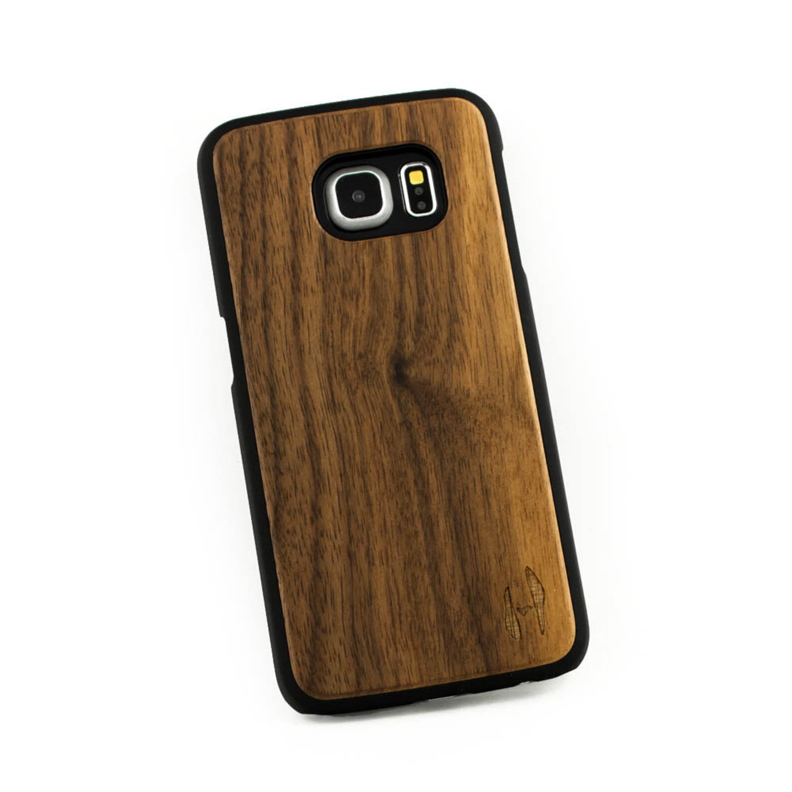 Real Dark Walnut Wood Hardcase for the Samsung Galaxy S6 Edge - Etsy