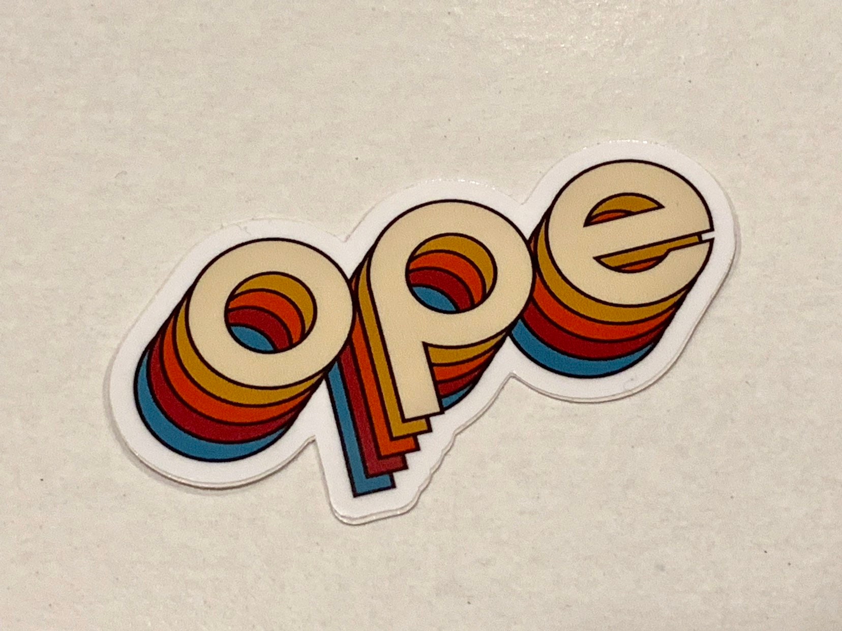 Ope It's a Sticker 3 Pack | Etsy