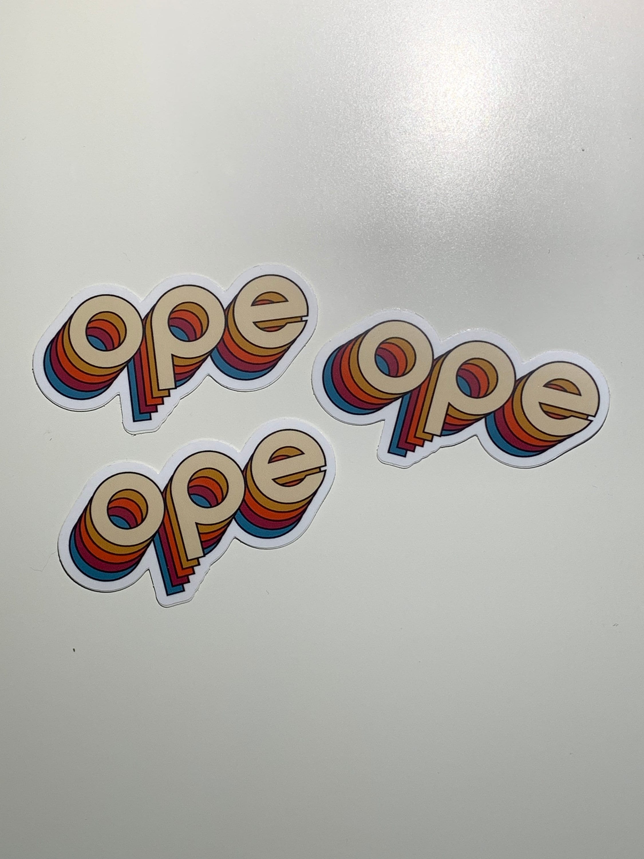 Ope It's a Sticker 3 Pack | Etsy