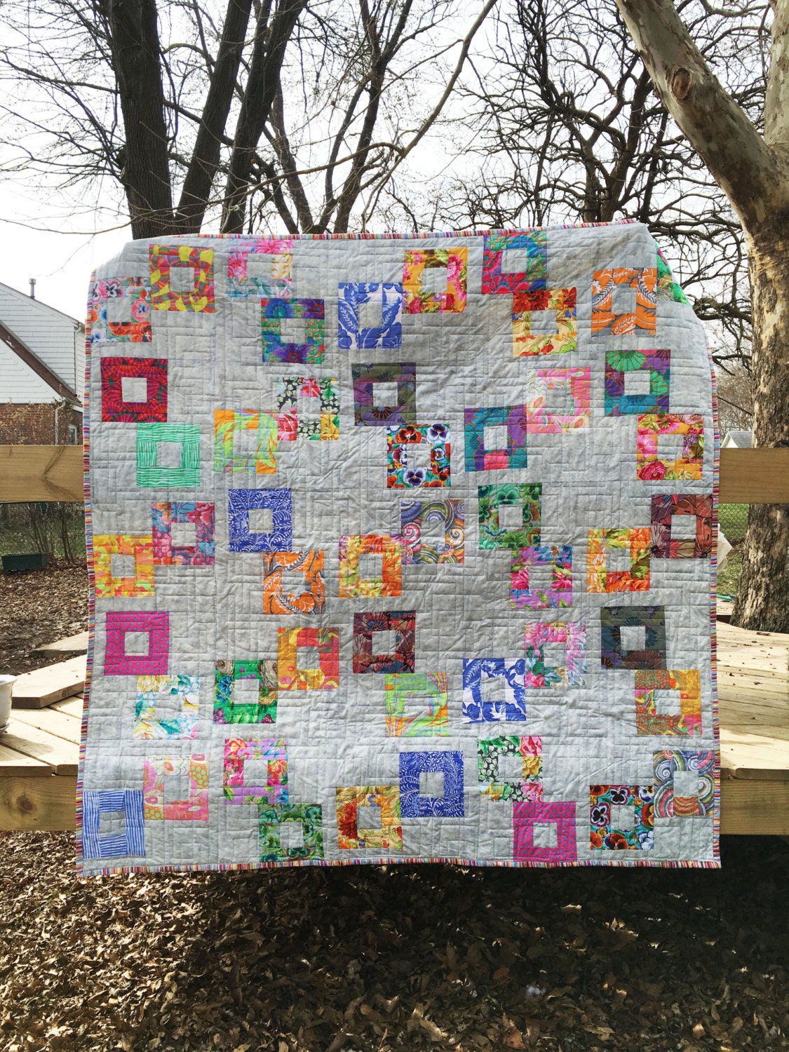 Square Dancing Quilt (made to Order, Available in All Sizes) - Etsy