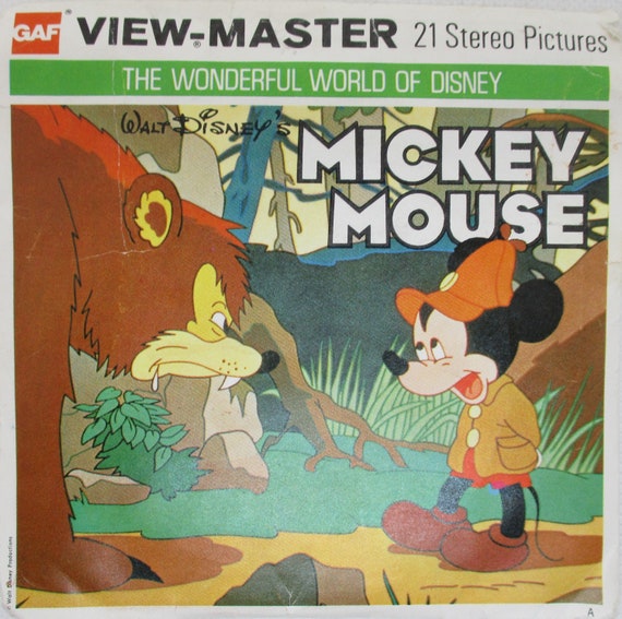 Disney Characters View-master Reels - Etsy