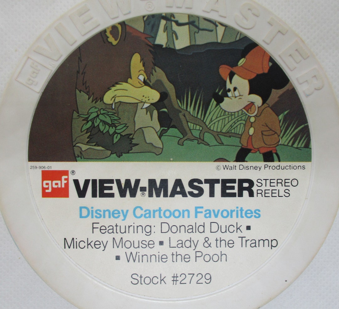 Disney Reel Packs View-master Reels - Etsy