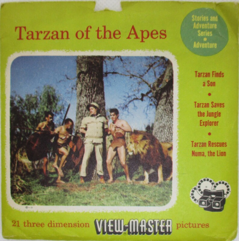 Adventure Stories View-master Reels - Etsy