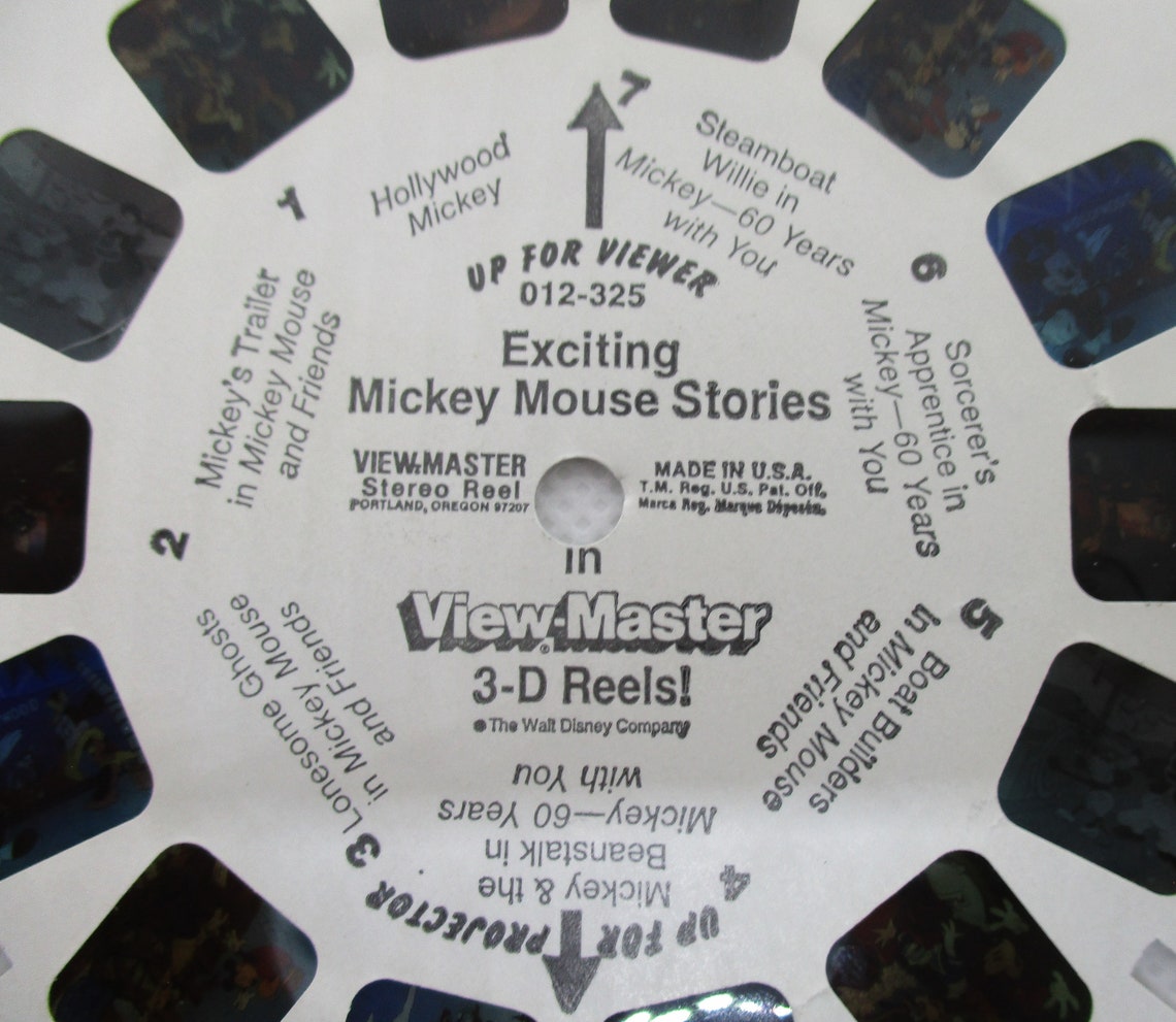 Mickey Mouse View-master Viewer - Etsy
