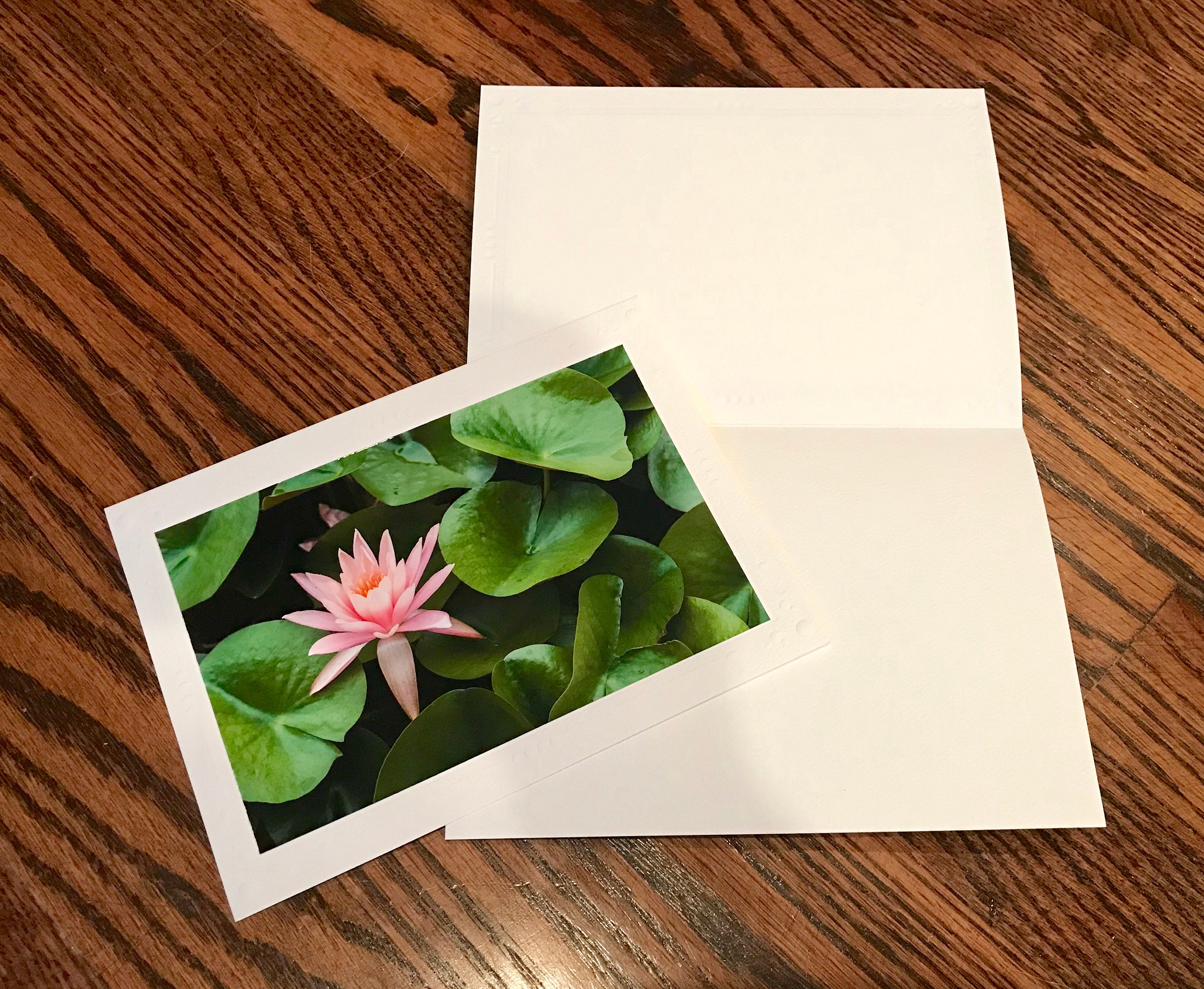 Handmade Photo Card Set. 4 Cards. Greeting Card, Beautiful Unique Gift ...