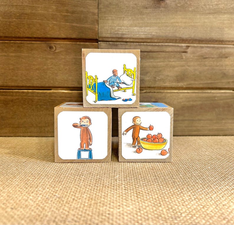 Curious George Baby Decoration - Nursery Room - Gender Neutral - Monkey ...