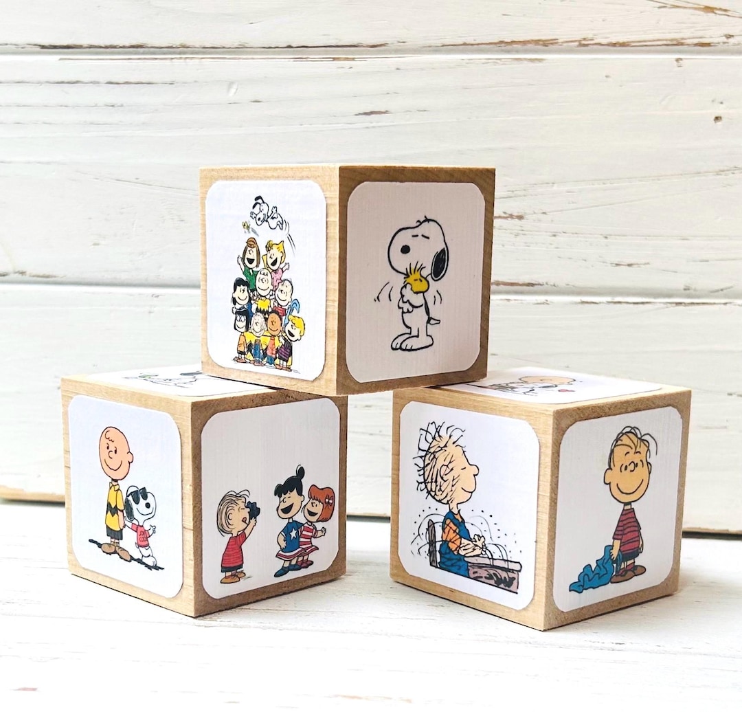 Wood Blocks - Baby Shower Decorations - Table Centerpiece - 2 Inch ...