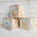 Beatrix Potter Wood Blocks Peter Rabbit Nursery Room Decor Benjamin ...