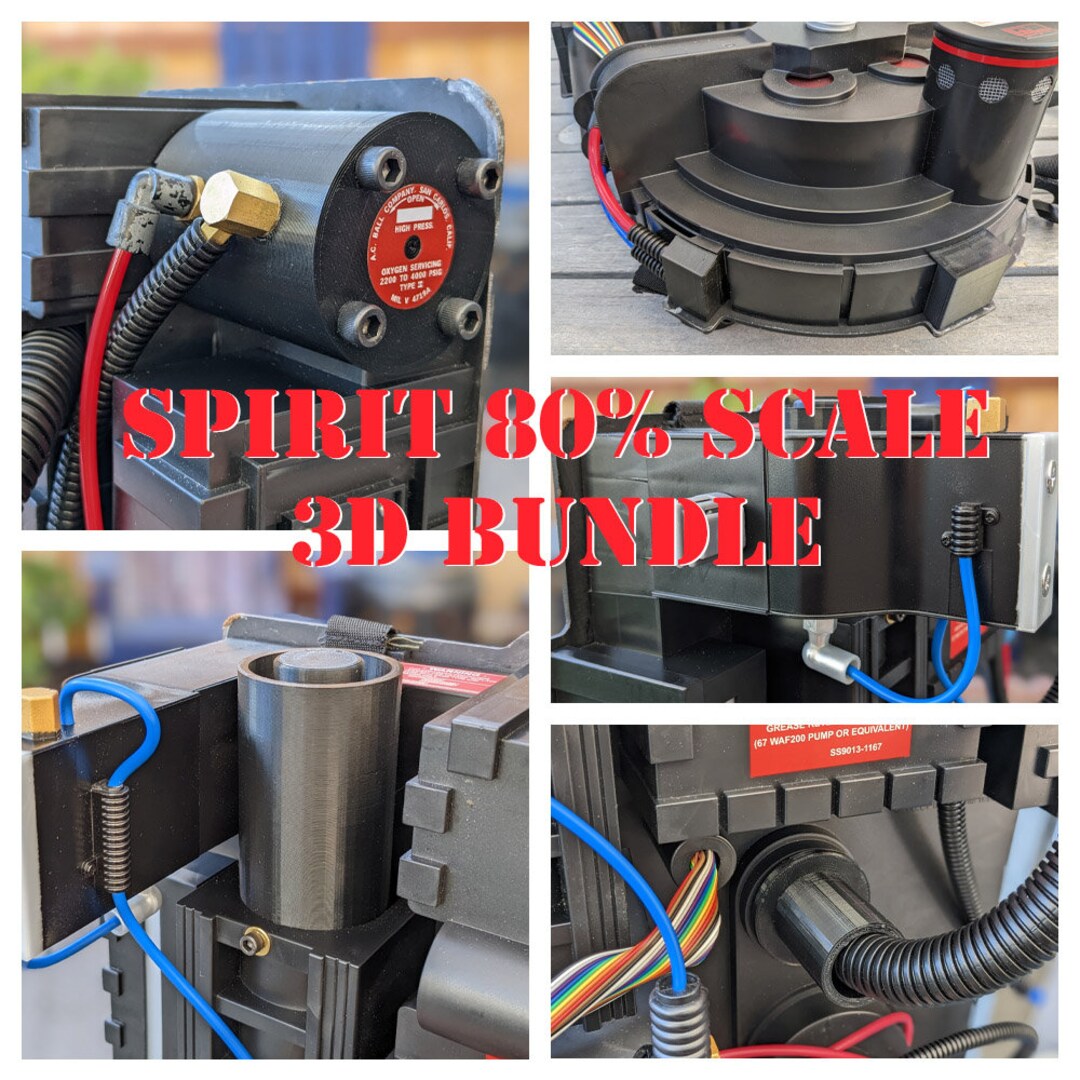 Spirit 80% Pack 3D Printed Upgrade Bundle - Etsy