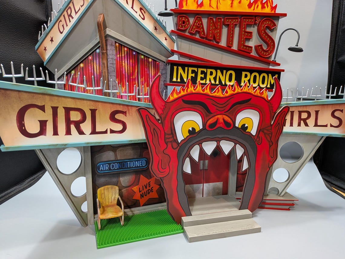 Dante's Inferno Room Accessories - NECA Beetlejuice - Etsy