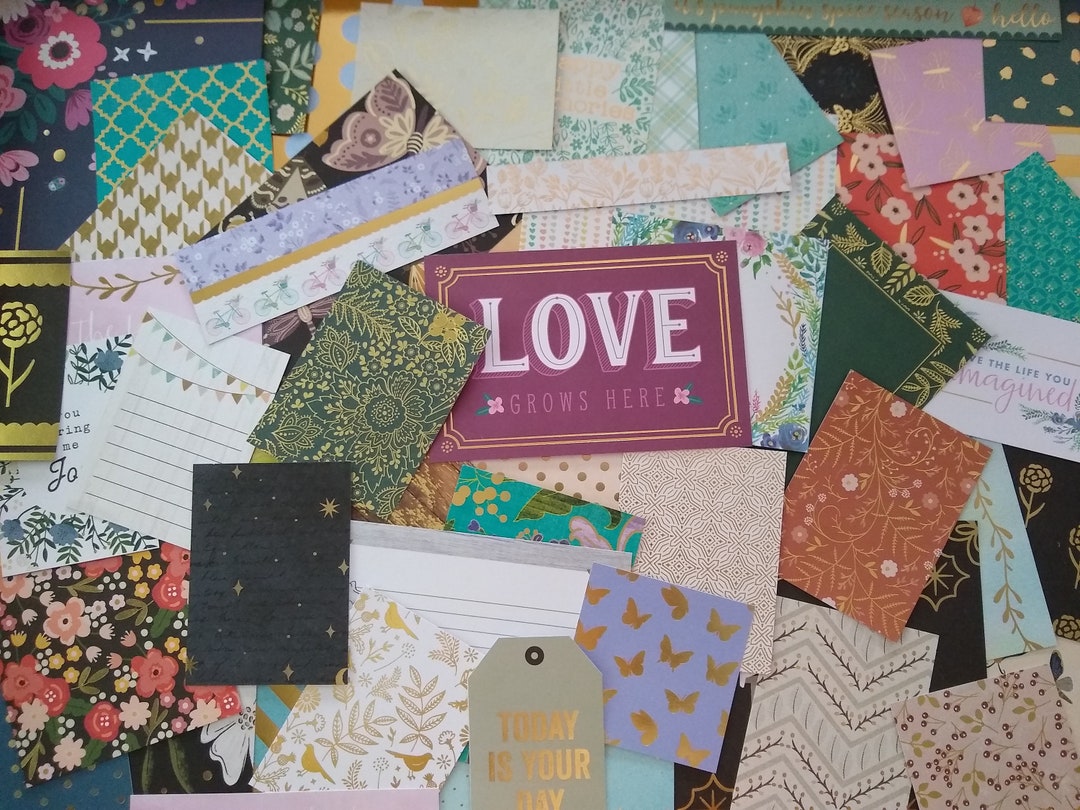 Gold Foil Paper Pack, 50 Sheets Featuring Modern Designs. - Etsy