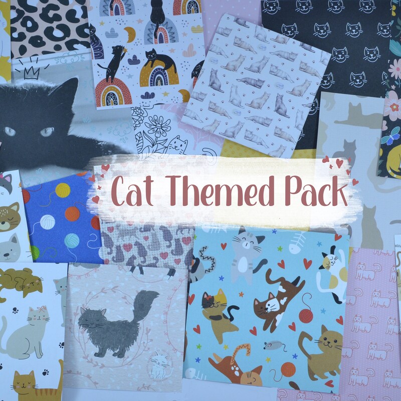 Cat Scrapbook - Etsy