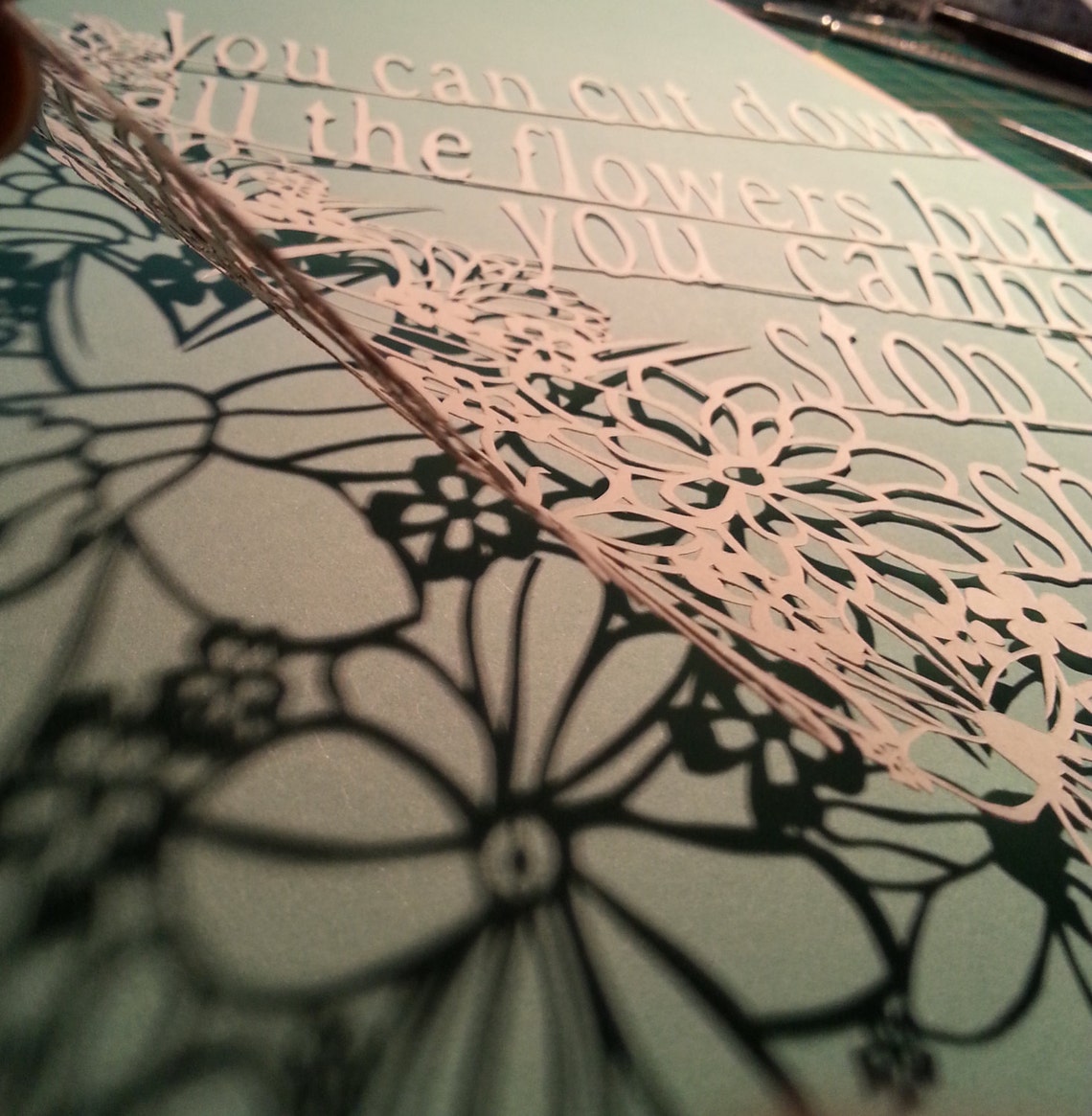 Spring Paper Cut Template PERSONAL USE ONLY - Etsy