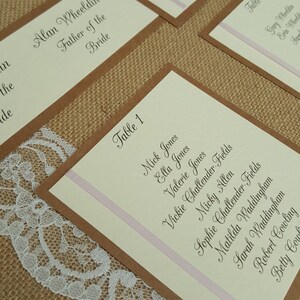 Rustic Tree Personalised Wedding Table Plan - Etsy UK