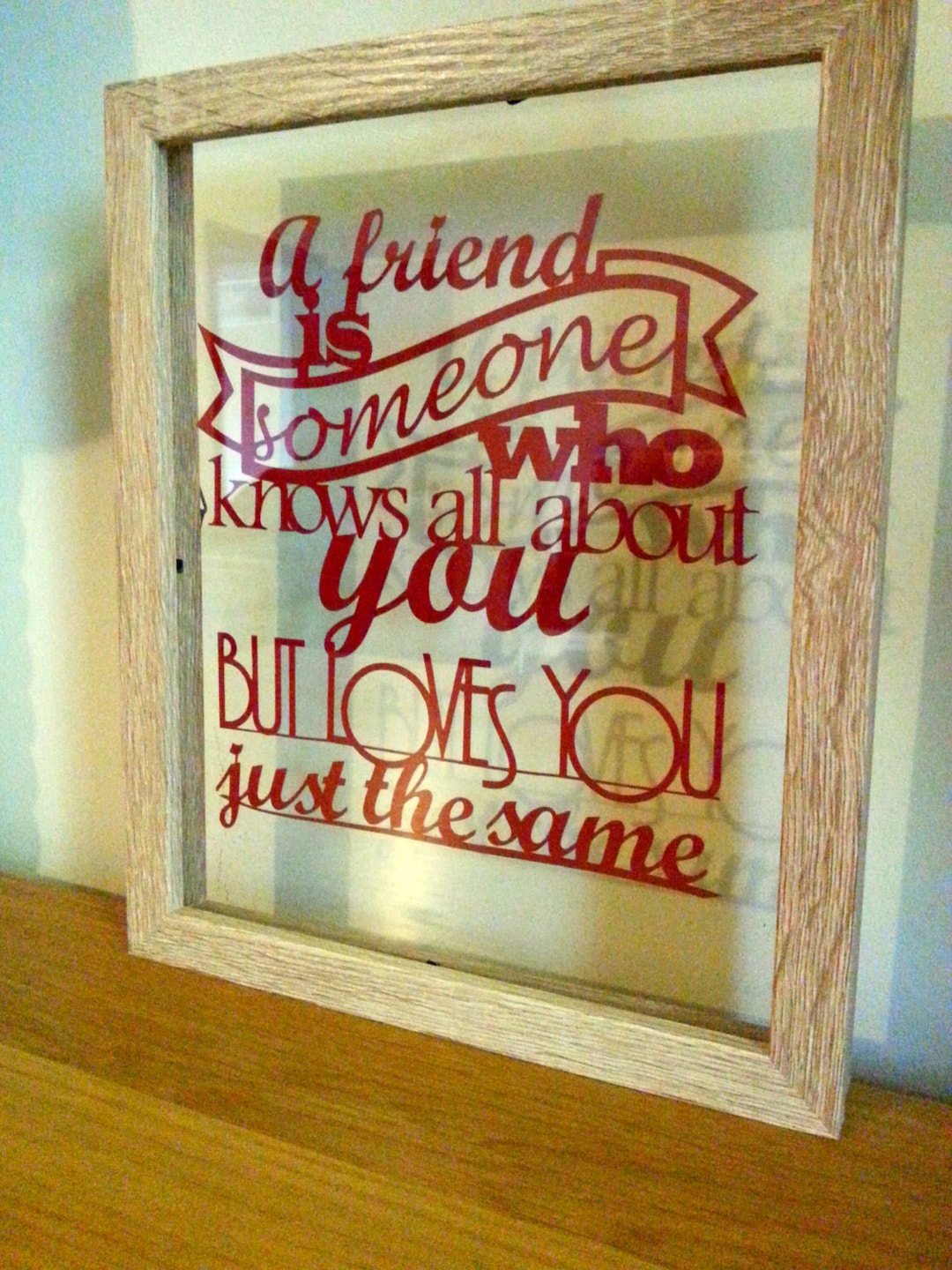 Friends Paper Cut Template - Etsy