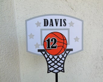 Basketball Cake Topper - Etsy