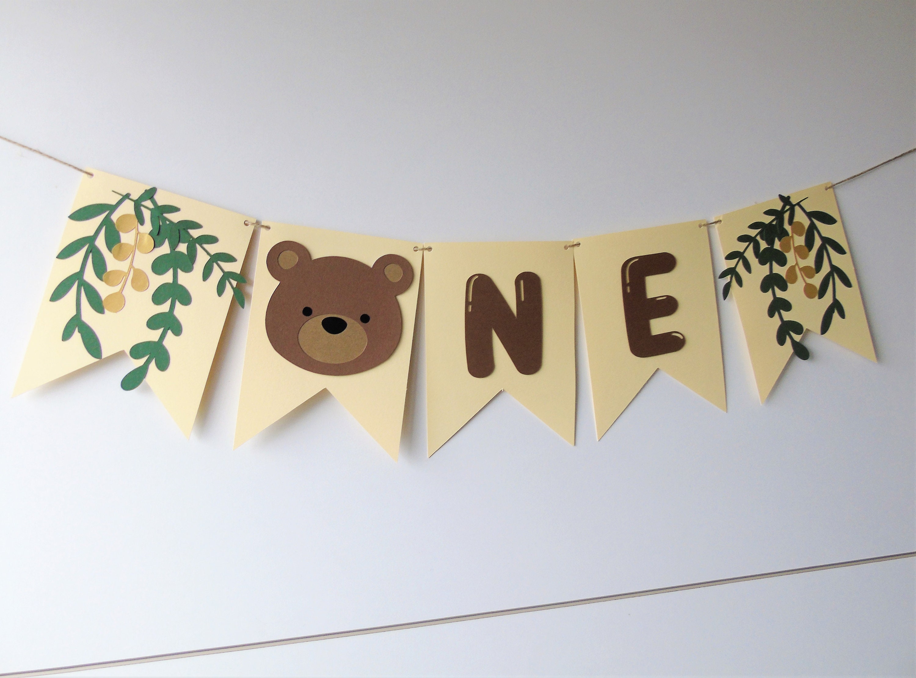 Banners & Signs Baby Shower High Chair Banner Birthday Party Kawaii ...