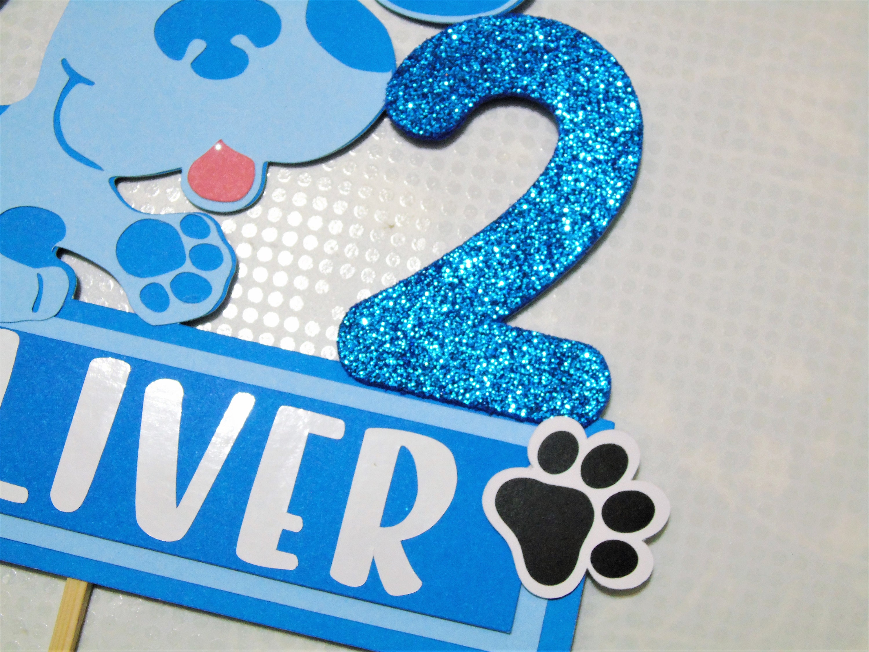 Blue's Clues Cake Topper 2nd Birthday Cake Topper | Etsy Canada