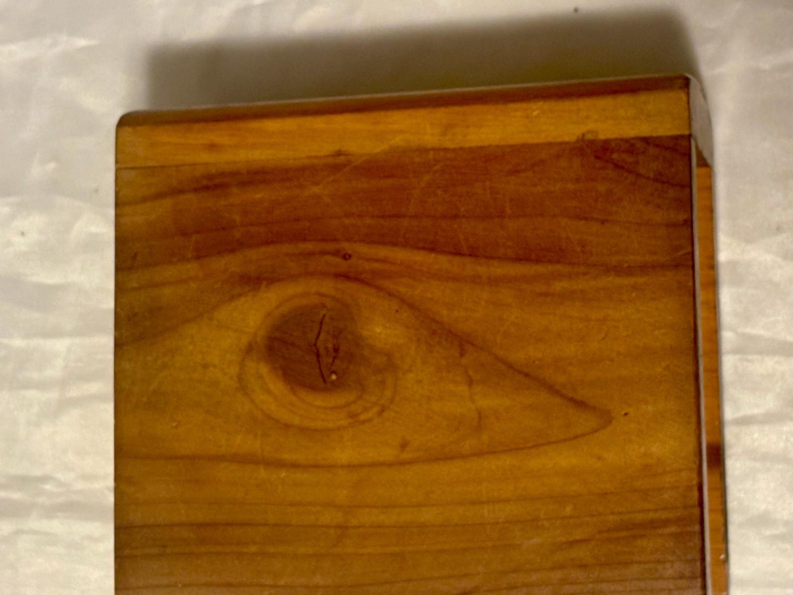 Vintage Cedar Wood Book Design Brass Hinged Storage Trinket Souvenir ...