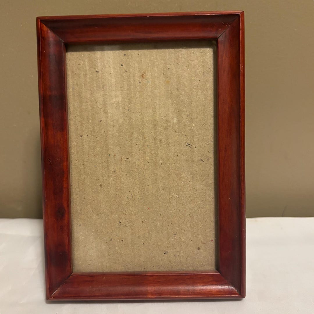 Rare Woods Cherry Wood 4x6 Picture Frame - Etsy