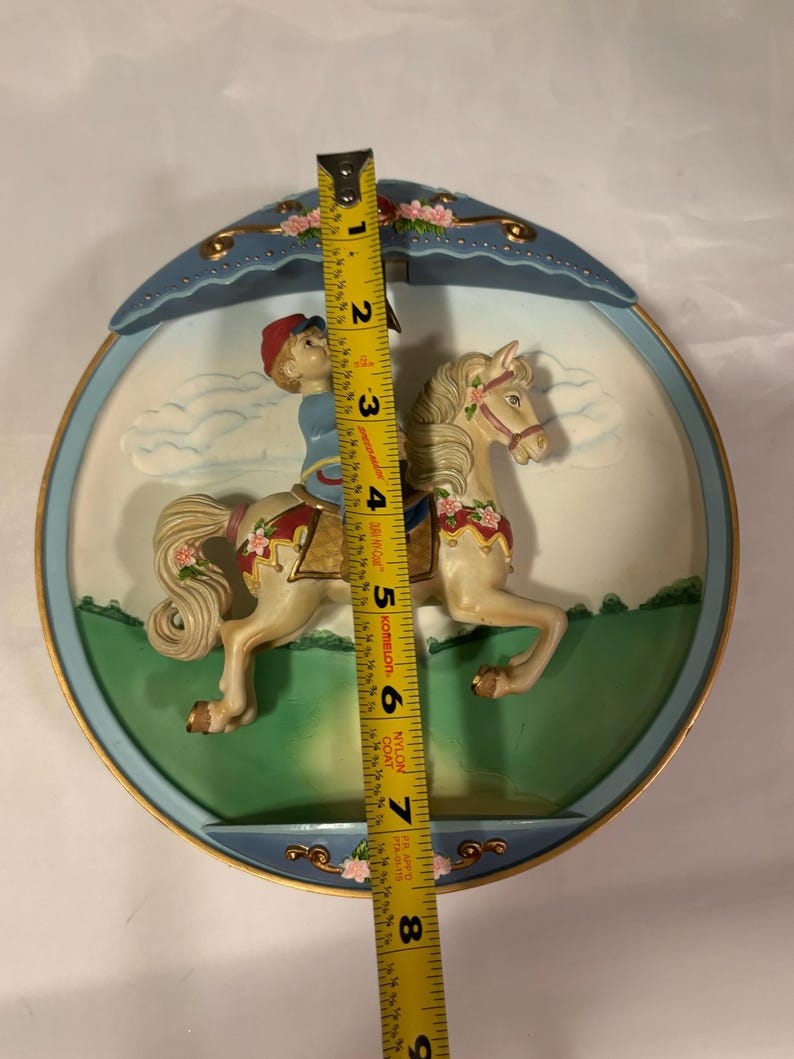 Carousel Daydreams Dreams of Destiny Musical Plate Choice of Boy or ...
