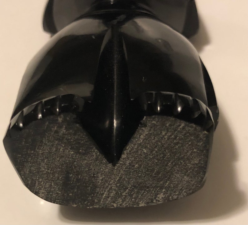 Obsidian Mayan Aztec Warrior Statue - Etsy