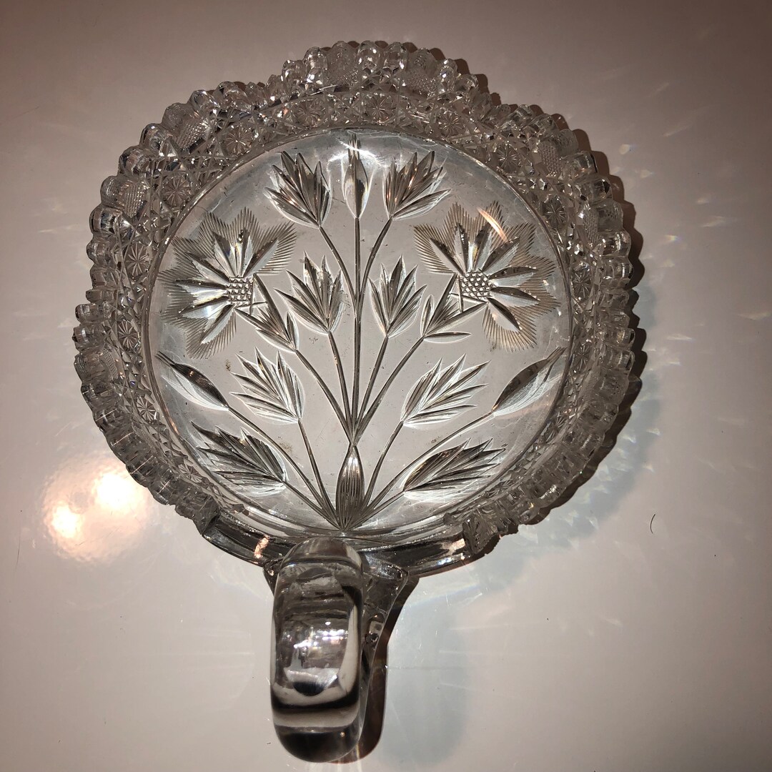 Vintage Pairpoint Murillo American Brilliant Nappy Dish - Etsy