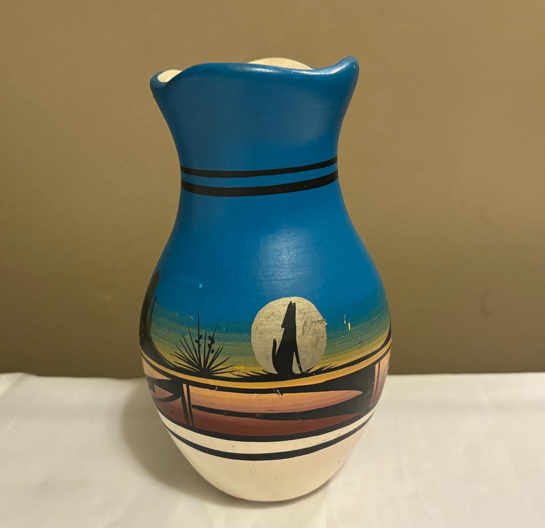 Native American Navajo Marie Dine Pottery Vase - Etsy