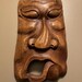 Solid Carved Wood Mask Head Wall Decor - Etsy