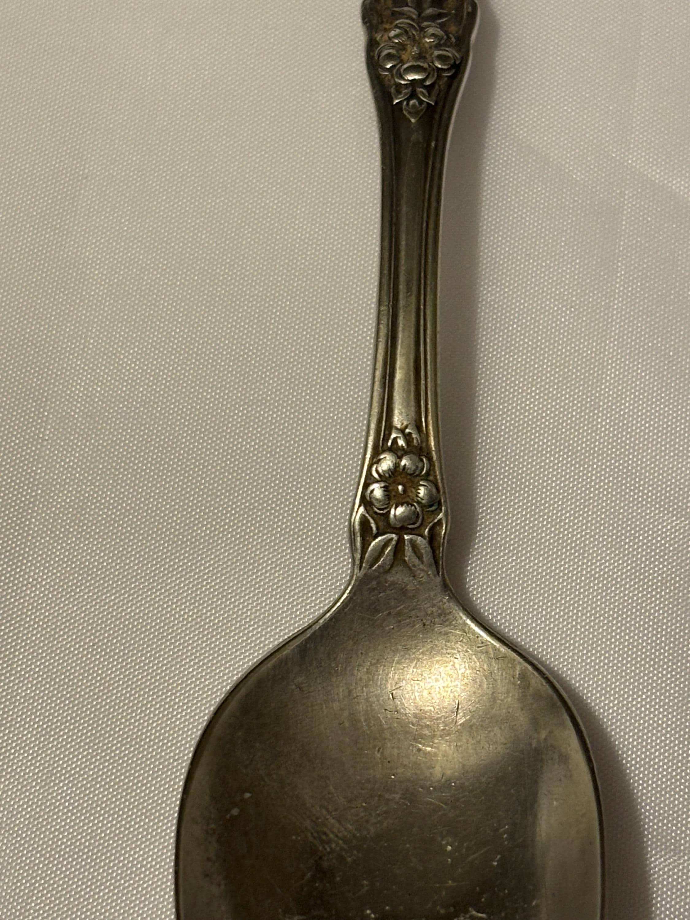 WM Rogers & Sons AA Silver Plate Floral Teaspoon Pair - Etsy