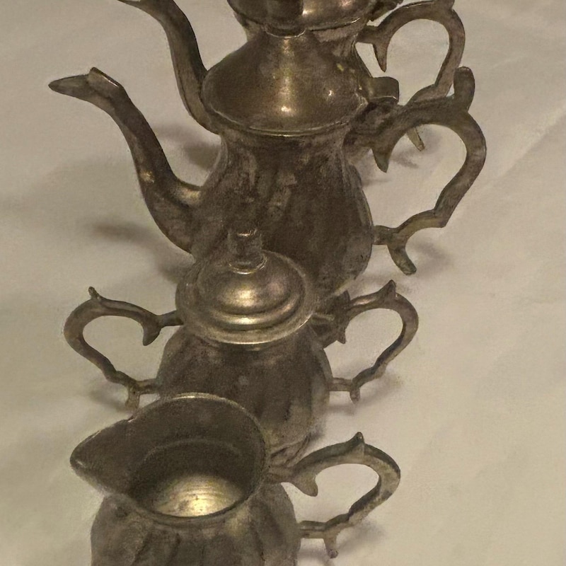 Indian Silver Tea,set - Etsy