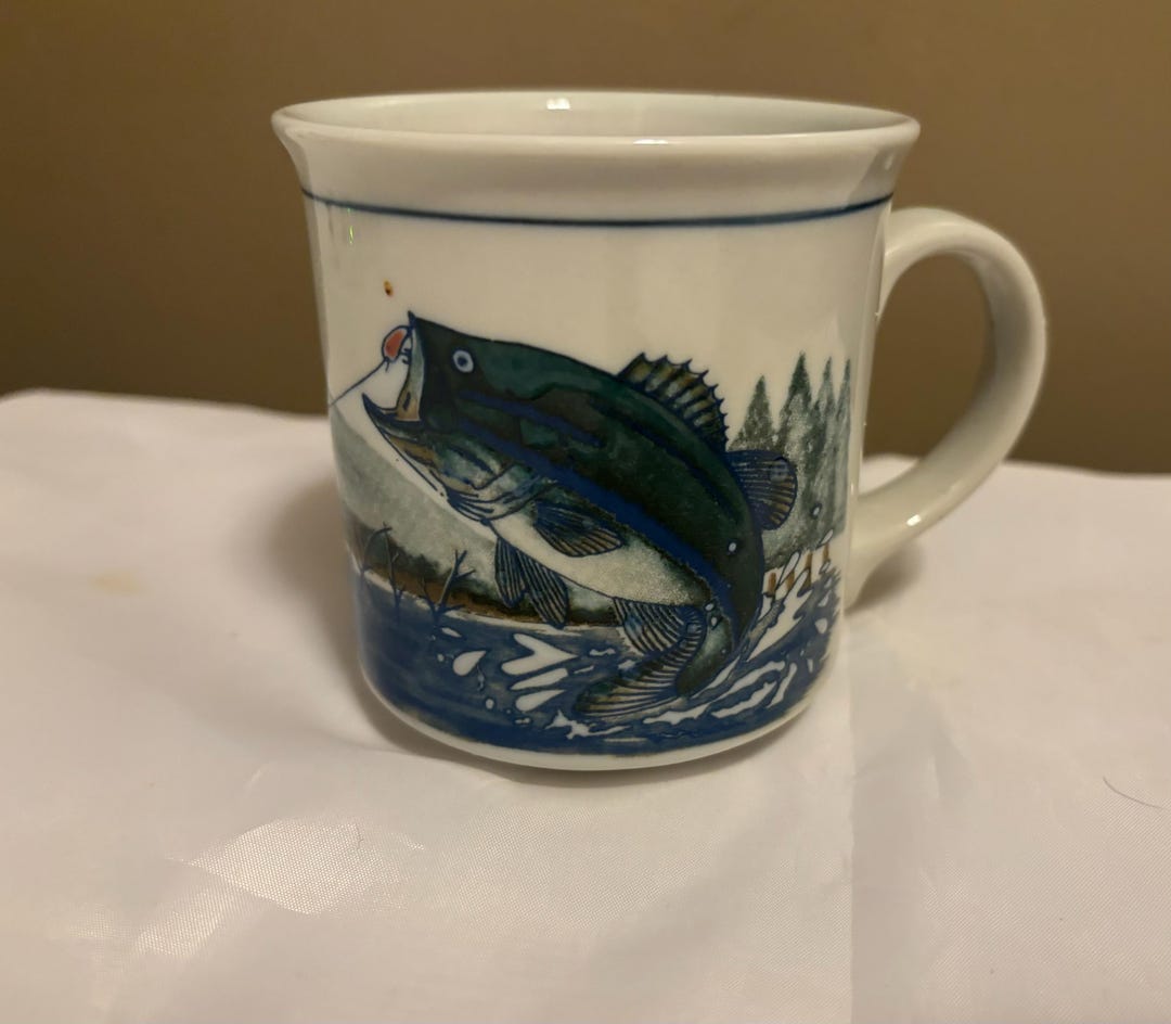 Large Mouth Bass Coffee Cup Mug - Etsy